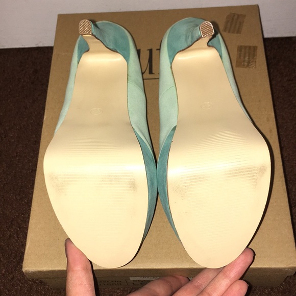 truffle | Shoes | Truffle Colorblock Platform Heels | Poshmark